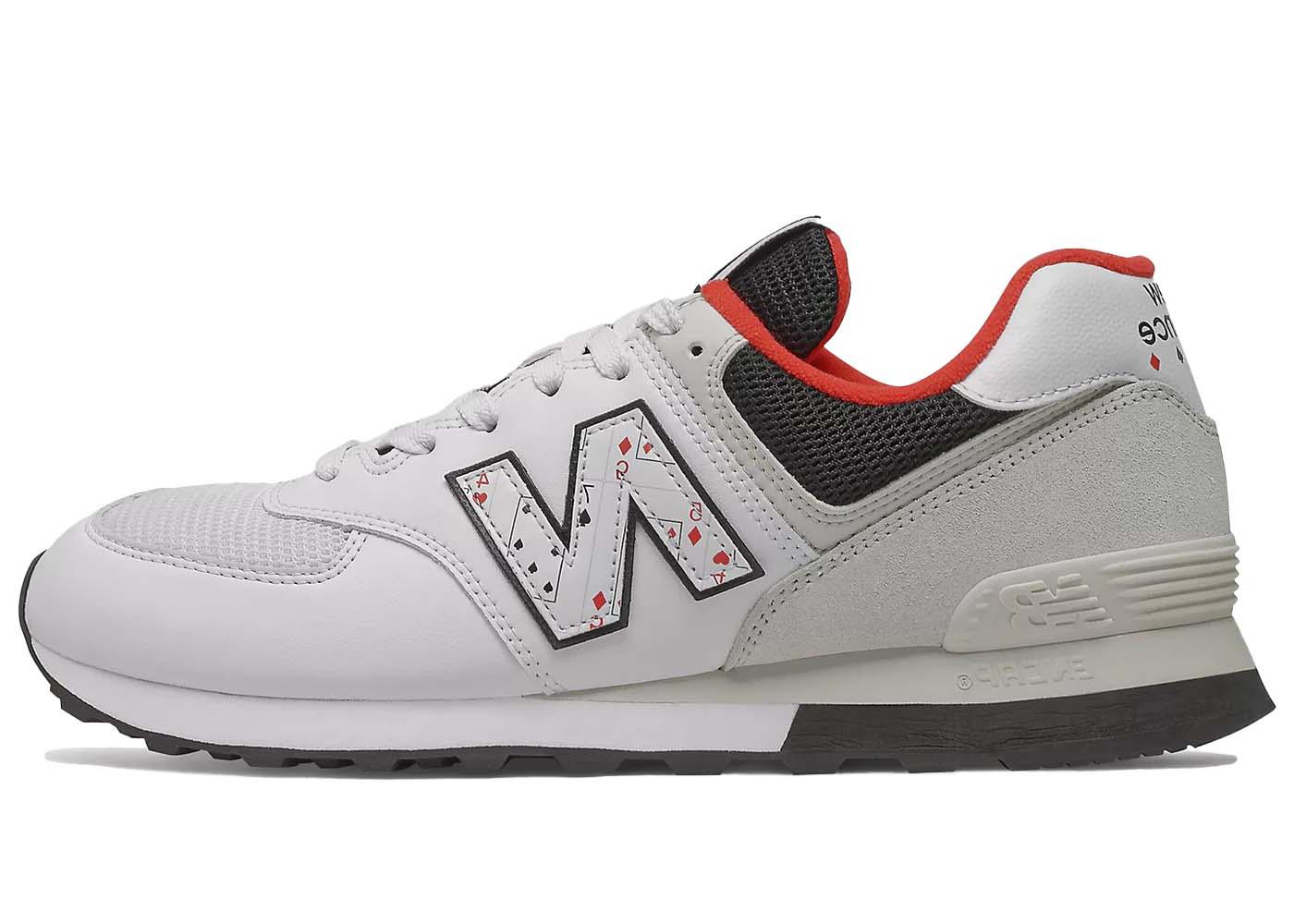 New Balance 574 Playing Card White Grey ML574WA2 | NEW BALANCE - 슈프라이즈