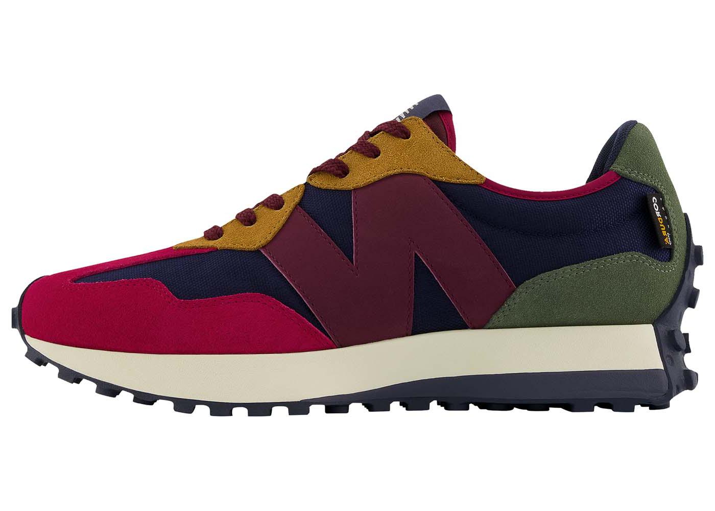 New Balance 327 Winter Navy Pink Maroon MS327FW1 | NEW BALANCE - 슈프라이즈