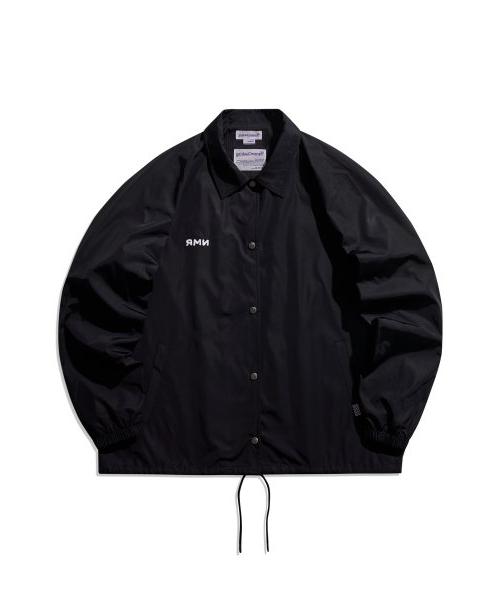MOTORCYCLE COACH JACKET BLACK NC2303JK05BK | NAMERCLOTHING - 슈프라이즈