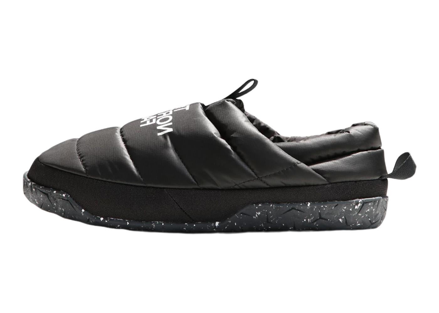 The North Face Nuptse Winter Mules TNF Black TNF White NF0A5G2FKY41 ...