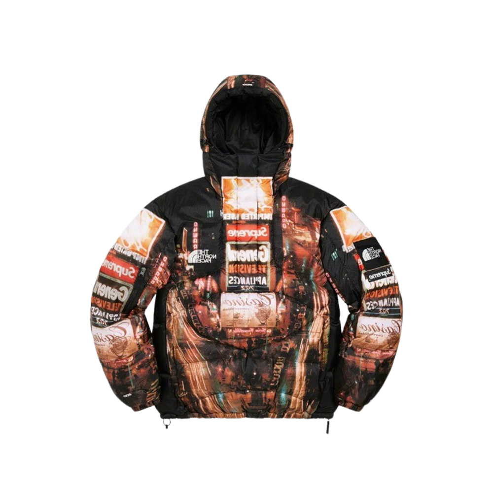 슈프림 x 더 노스 페이스 800 필 하프 집 후드 풀오버 타임스퀘어 (22FW)