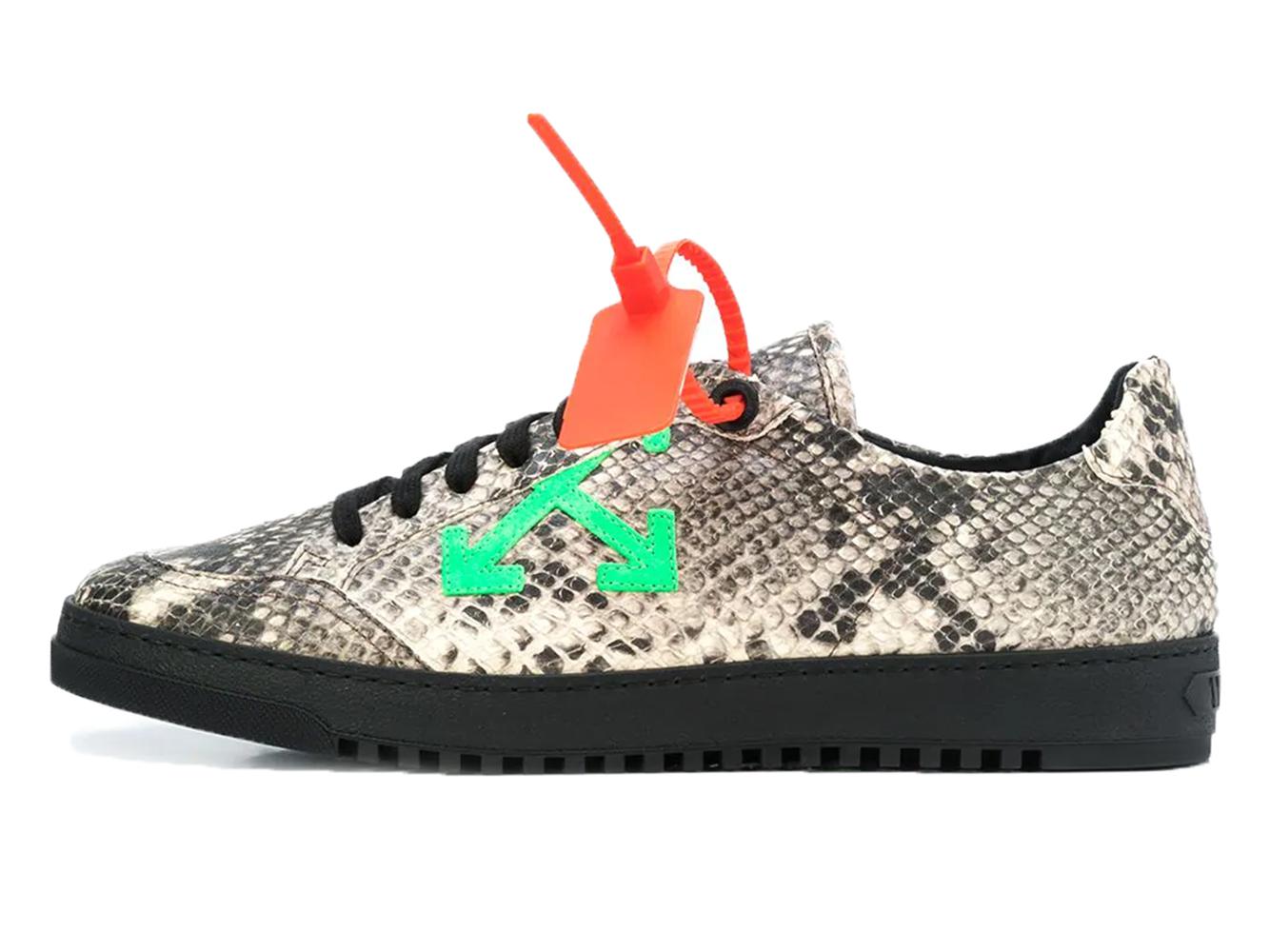 OFF-WHITE Off-Court 2.0 Low Snake Print Green Black ...