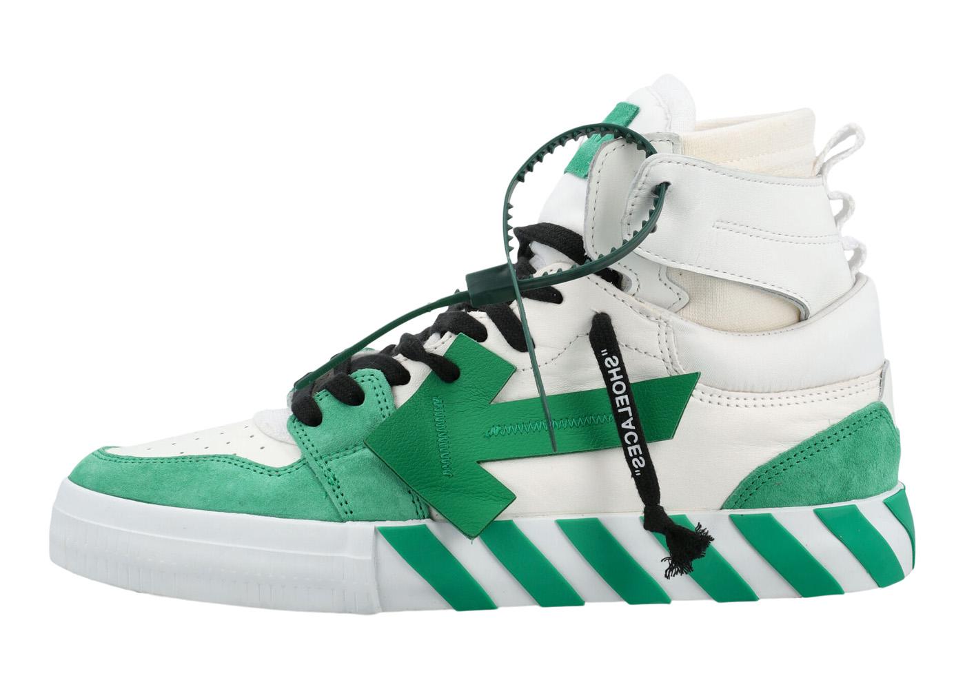 OFF-WHITE Vulc High White Green OMIA225F22LEA0010155 | OFF-WHITE - 슈프라이즈