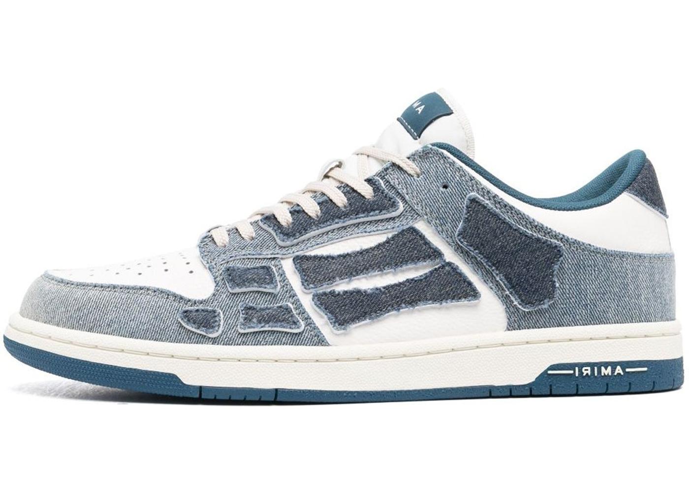 AMIRI Skel Top Low Denim Slate Blue PF23MFS007-533 | AMIRI - 슈프라이즈