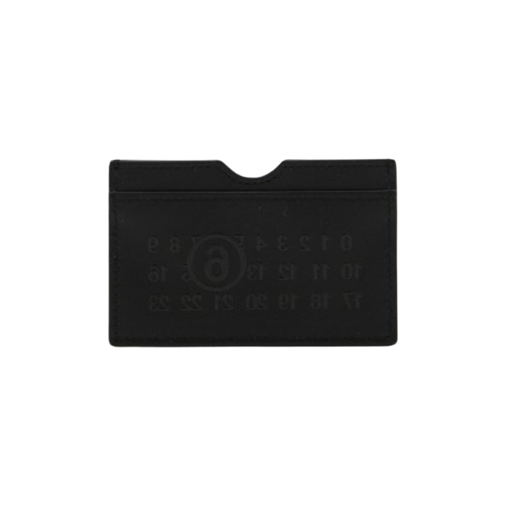 MM6 메종 마르지엘라 로고 카드 홀더 블랙 SA5UI0008P5693T8013 | MM6 MAISON MARGIELA - 슈프라이즈