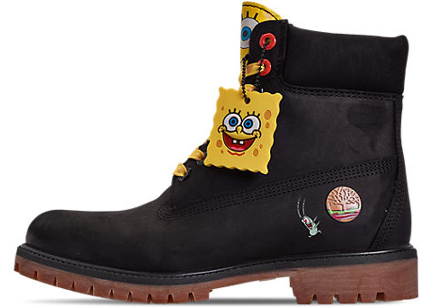 Timberland 6" Spongebob Black