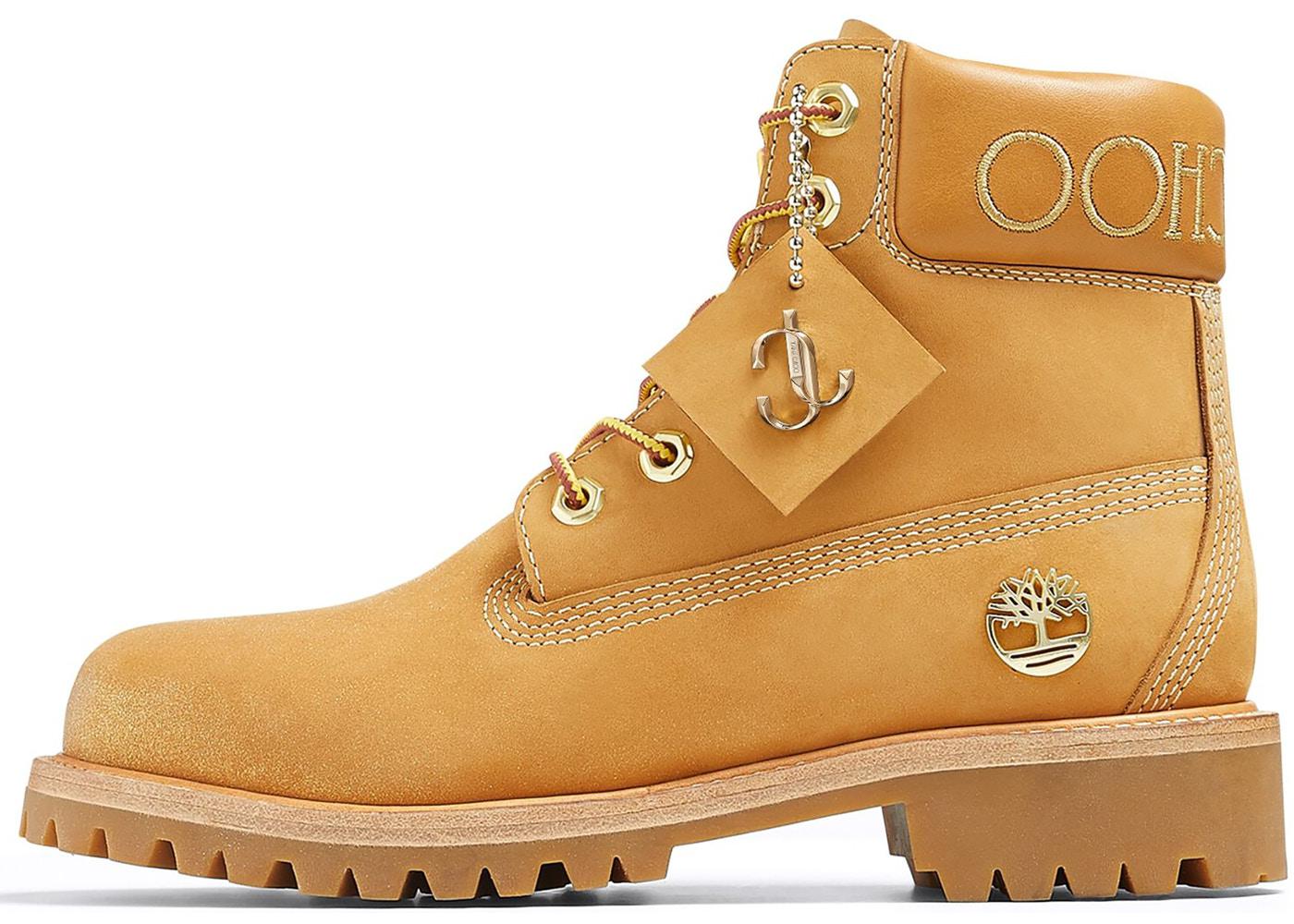 Timberland 6" Jimmy Choo Premium Wheat Gold Glitter (W) TB0A2EUZ2311 ...