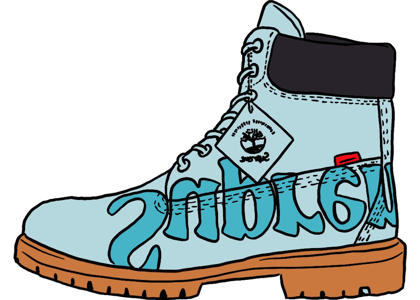 Timberland 6" Supreme Ice Blue TB0A2MTDBW1 | TIMBERLAND - 슈프라이즈