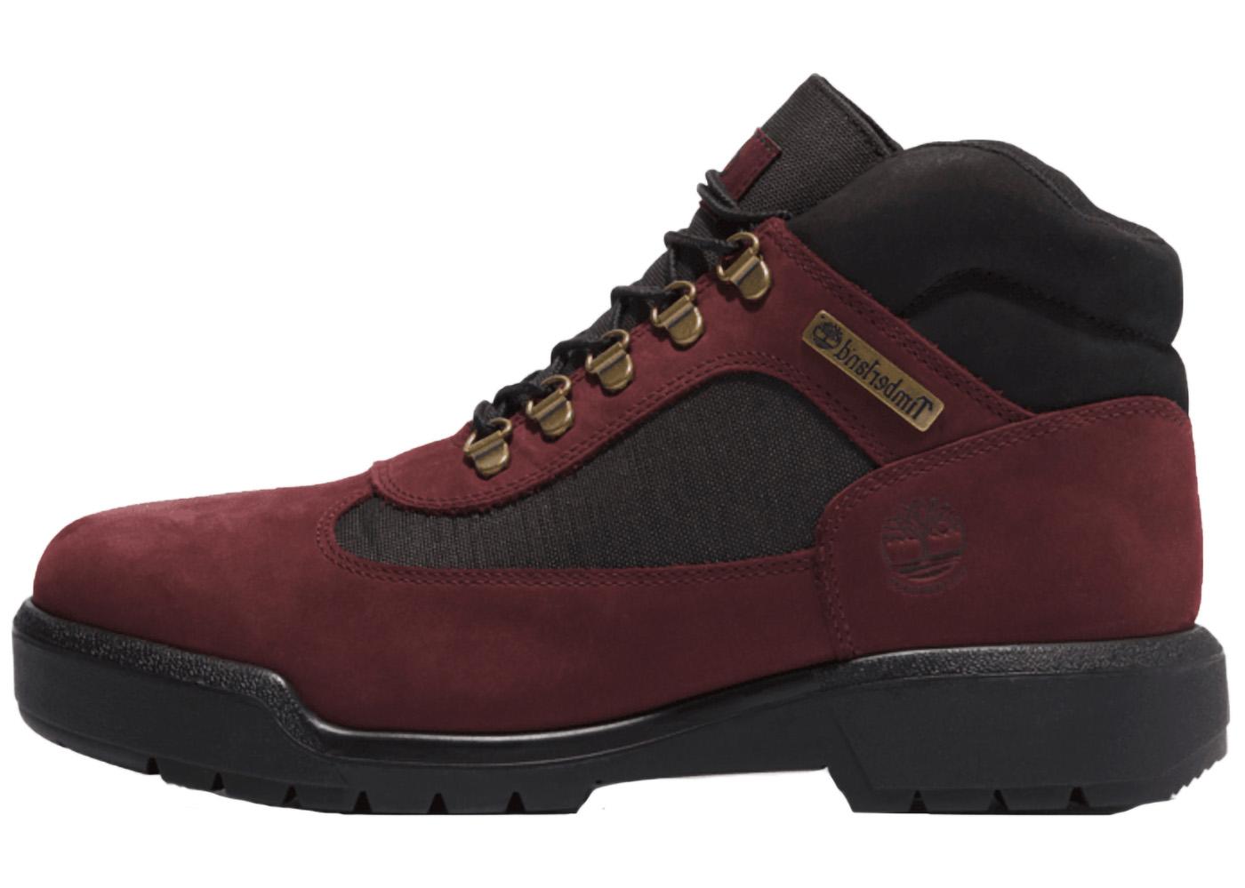 Timberland Field Boot Mid Lace Up Waterproof Dark Port TB0A5W6N-C60 ...