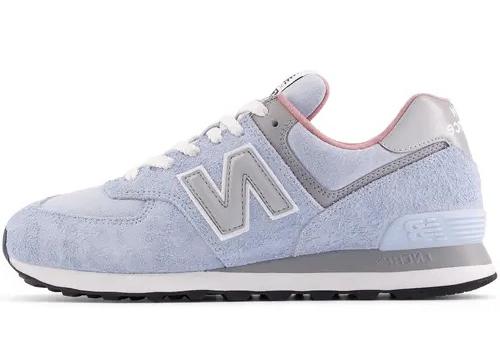 New Balance 574 Light Blue Seude