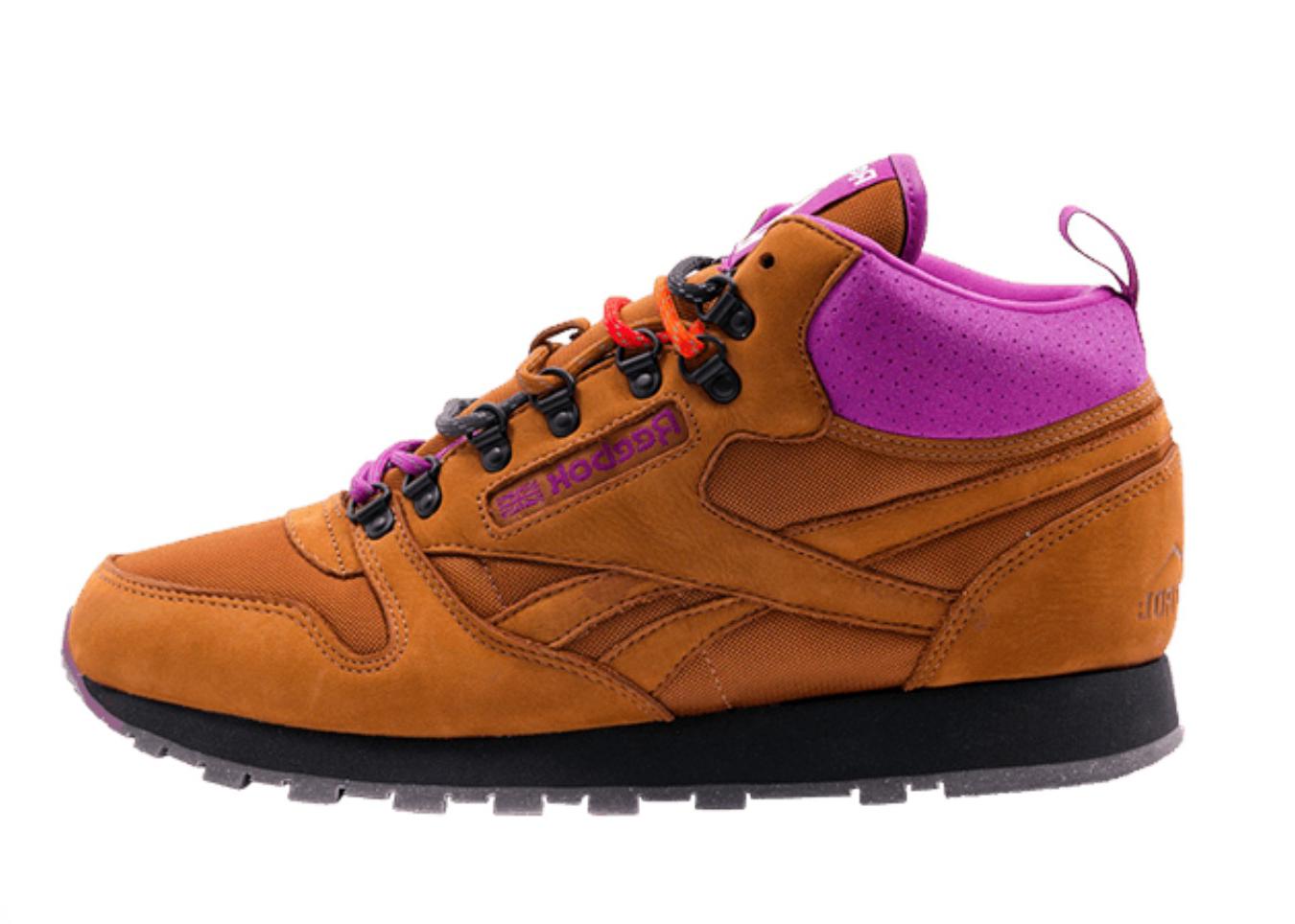 Reebok Classic Leather Mid Footpatrol Brown Pink V53623 | REEBOK - 슈프라이즈