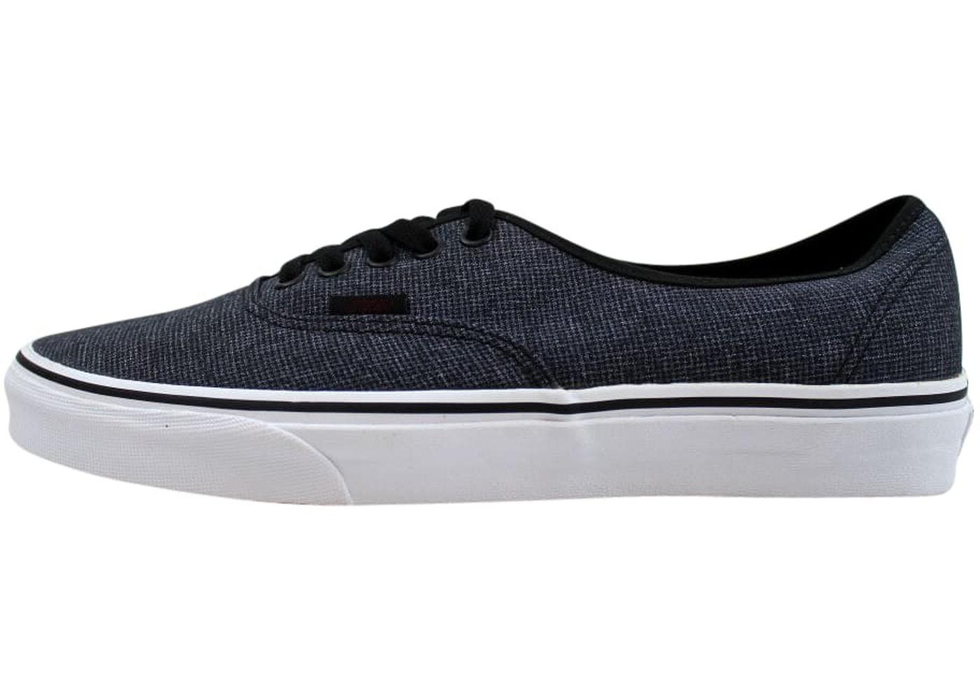 Vans Authentic Micro Grid Suiting Black VN-0W4NDLX | VANS - 슈프라이즈