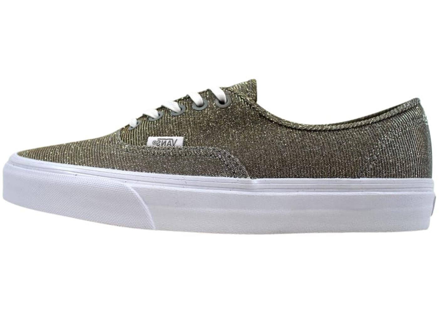 Vans Authentic Glitter Textile Grey