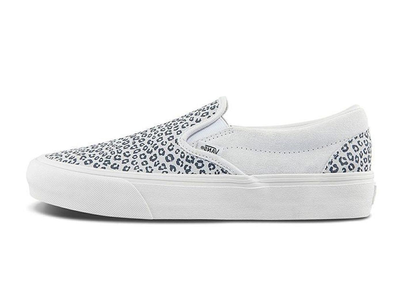 Vans Classic Slip-On VR3 LX Micro Animal Leopard Black White ...
