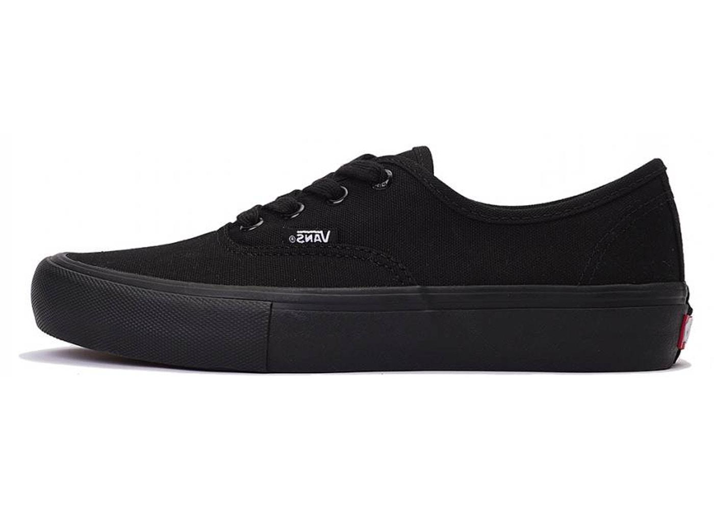 Vans Authentic Pro Black VN000Q0DBKA | VANS - 슈프라이즈