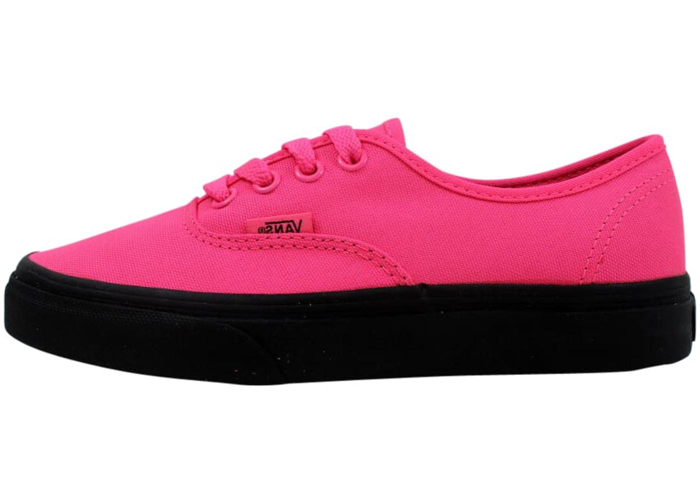Vans Authentic Black Outsole Neon Pink VN0A348ALVY | VANS - 슈프라이즈