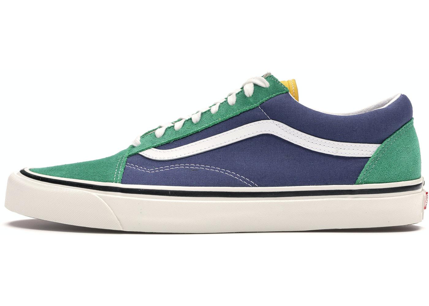 Vans Old Skool 36 DX Anaheim Factory Emerald Navy VN0A38G2VZQ | VANS ...
