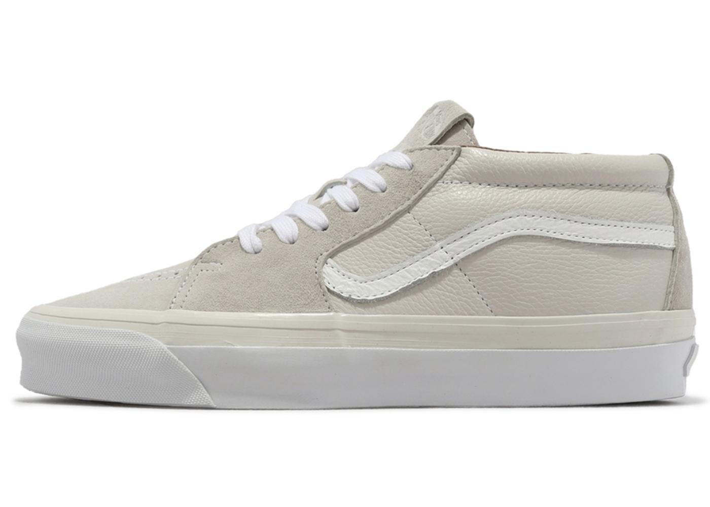 Vans Vault OG Sk8-Mid LX Blanc De Blancs VN0A4BVCWHT | VANS - 슈프라이즈