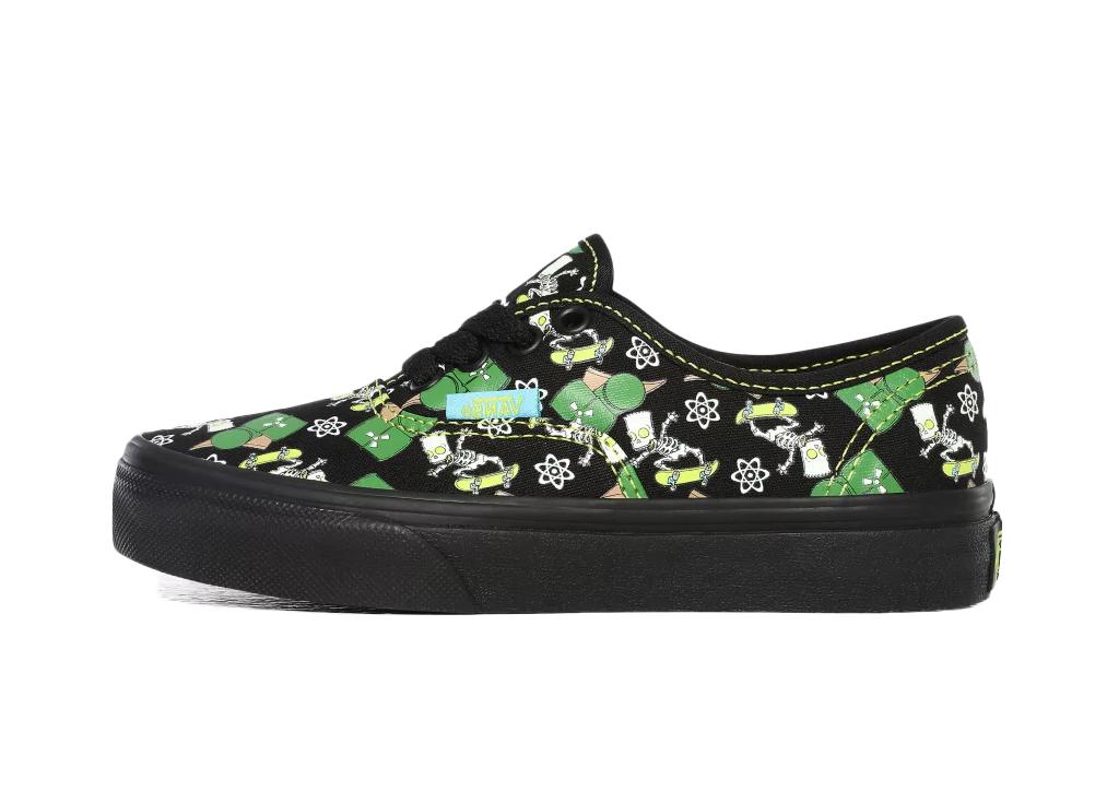Vans Authentic The Simpsons Bart Glow VN0A4UH30GY | VANS - 슈프라이즈