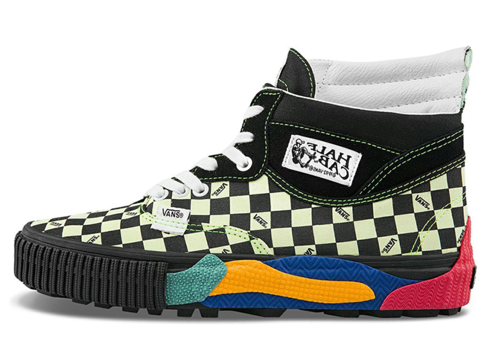 Vans Vault Cap Mash Hi LX Checkerboard Multi VN0A4UWP2RU | VANS - 슈프라이즈