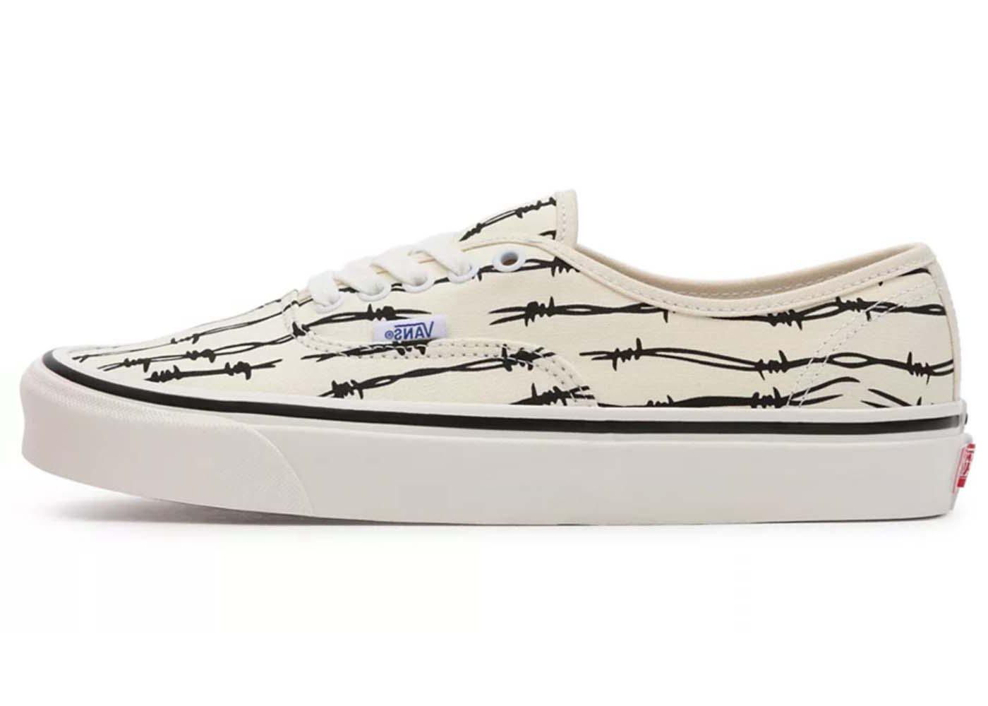 Vans UA Authentic 44 DX Anaheim Factory Barbed Wire White VN0A5KX4AXF ...