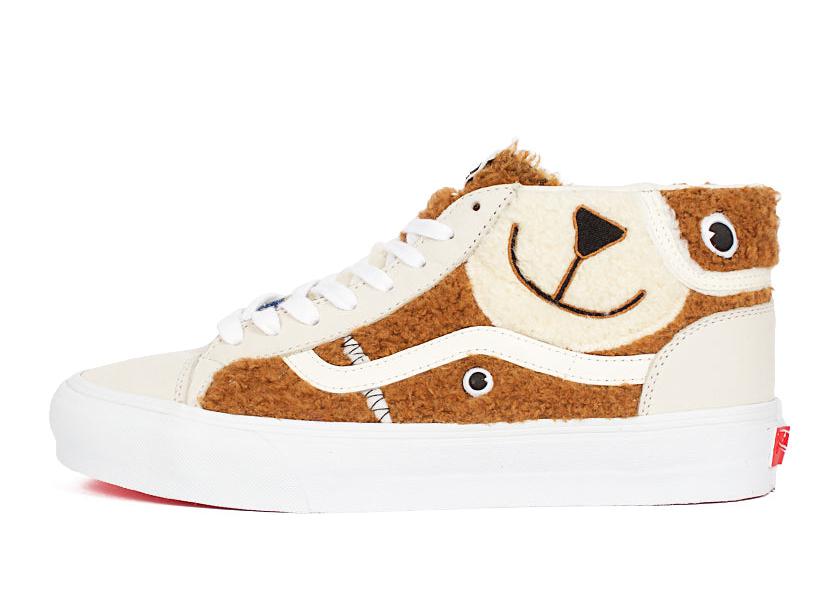 Vans Mid Zoo Skool Unstuffed Animal Bear VN0A7Q4S91R | VANS - 슈프라이즈