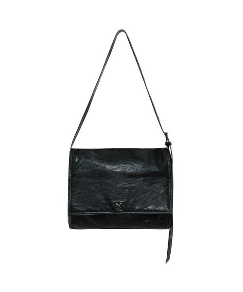 Signature eyelet shoulder bag - BLACK WL230MBG01WBLK | WOOALONG - 슈프라이즈