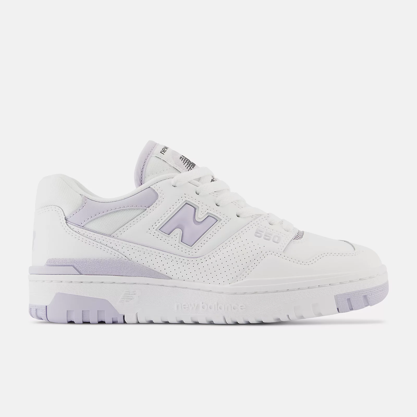 뉴발란스 550 우먼스 화이트 그레이 바이올렛 BBW550BV | NEW BALANCE - 슈프라이즈