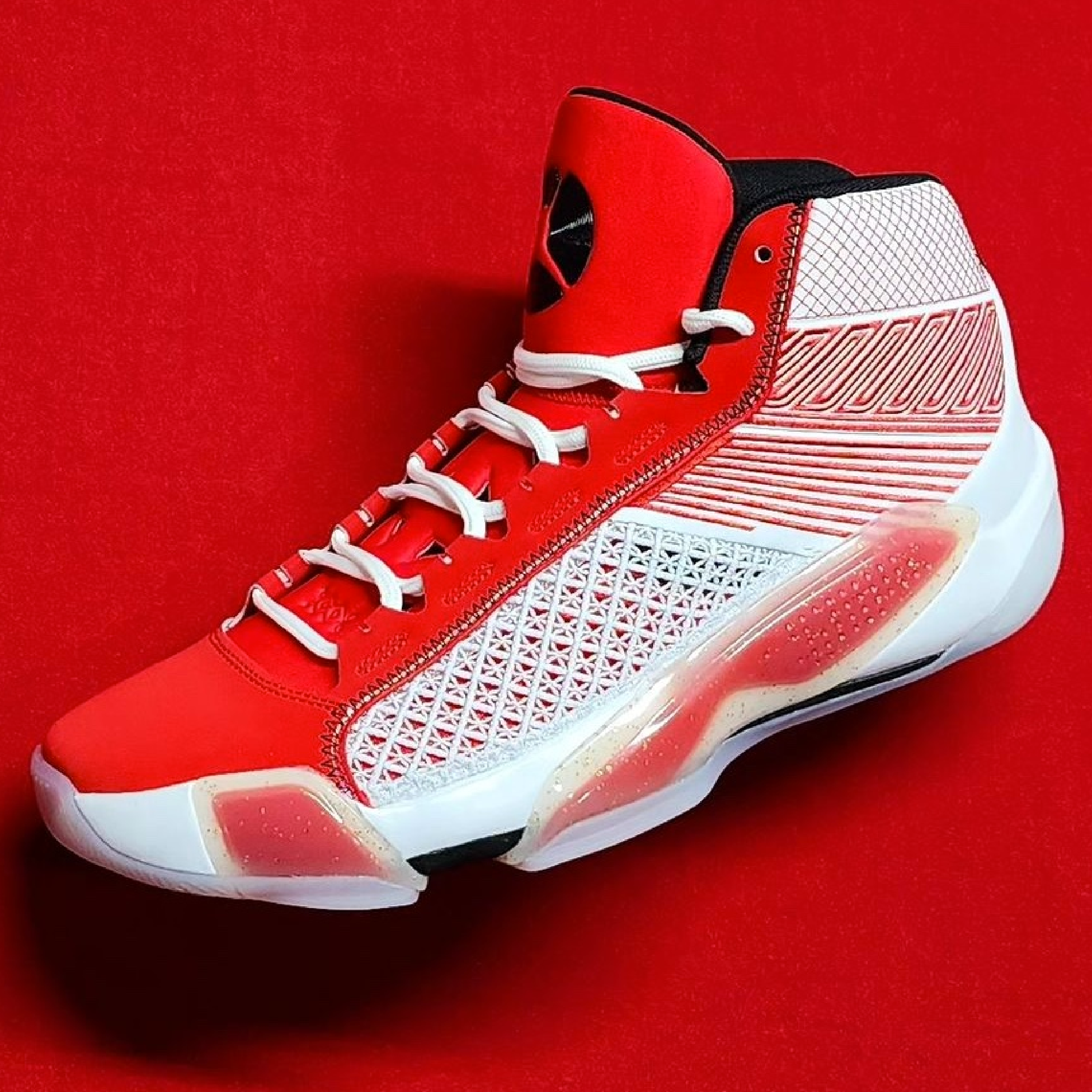 에어 조던 38 유니버시티 레드 화이트 DZ3356-100 | JORDAN - 슈프라이즈