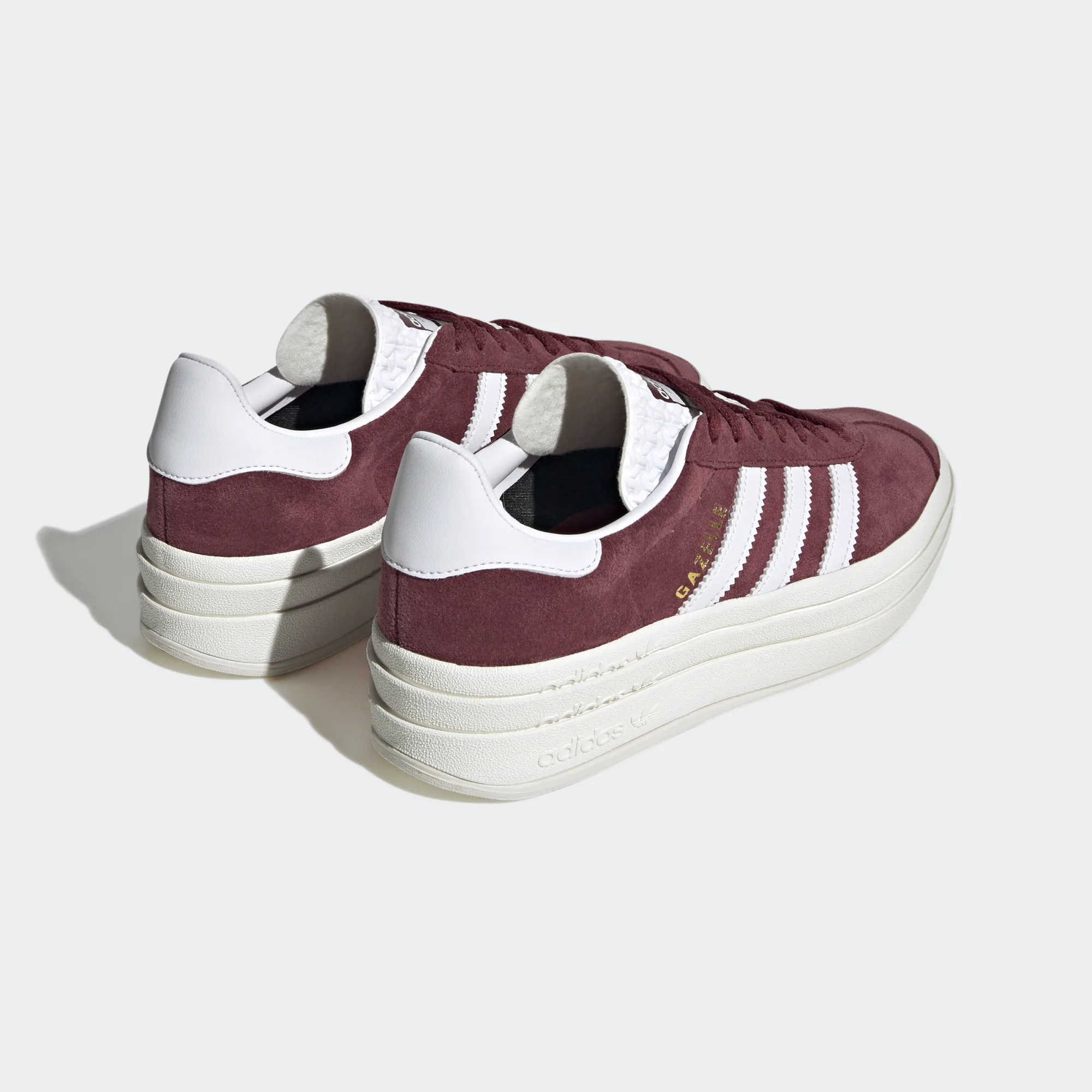 아디다스 오리지널스 가젤 볼드 우먼스 쉐도우 레드 클라우드 화이트 HQ6892 | ADIDAS ORIGINALS - 슈프라이즈