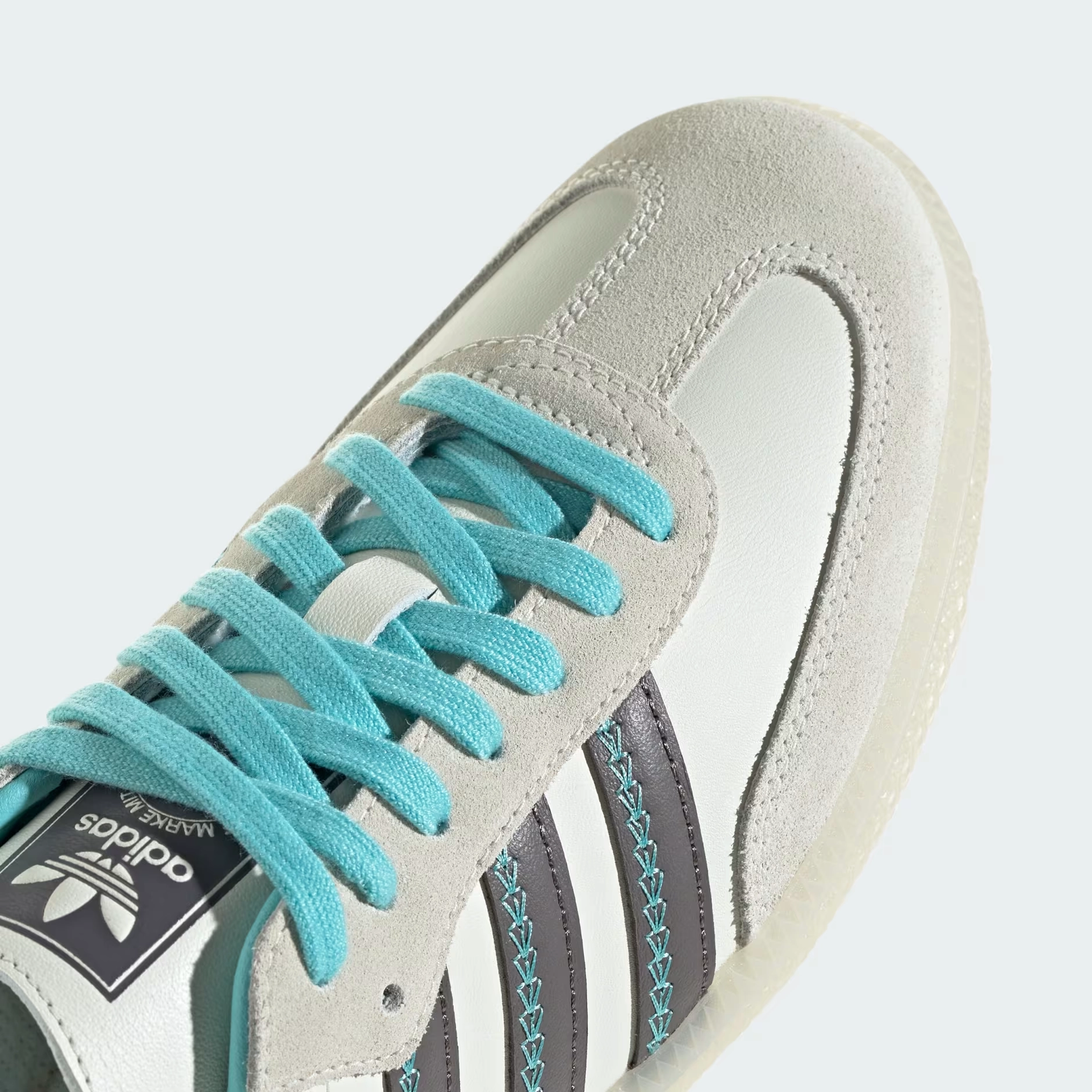 아디다스 오리지널스 삼바 OG 아이보리 차콜 이지 민트