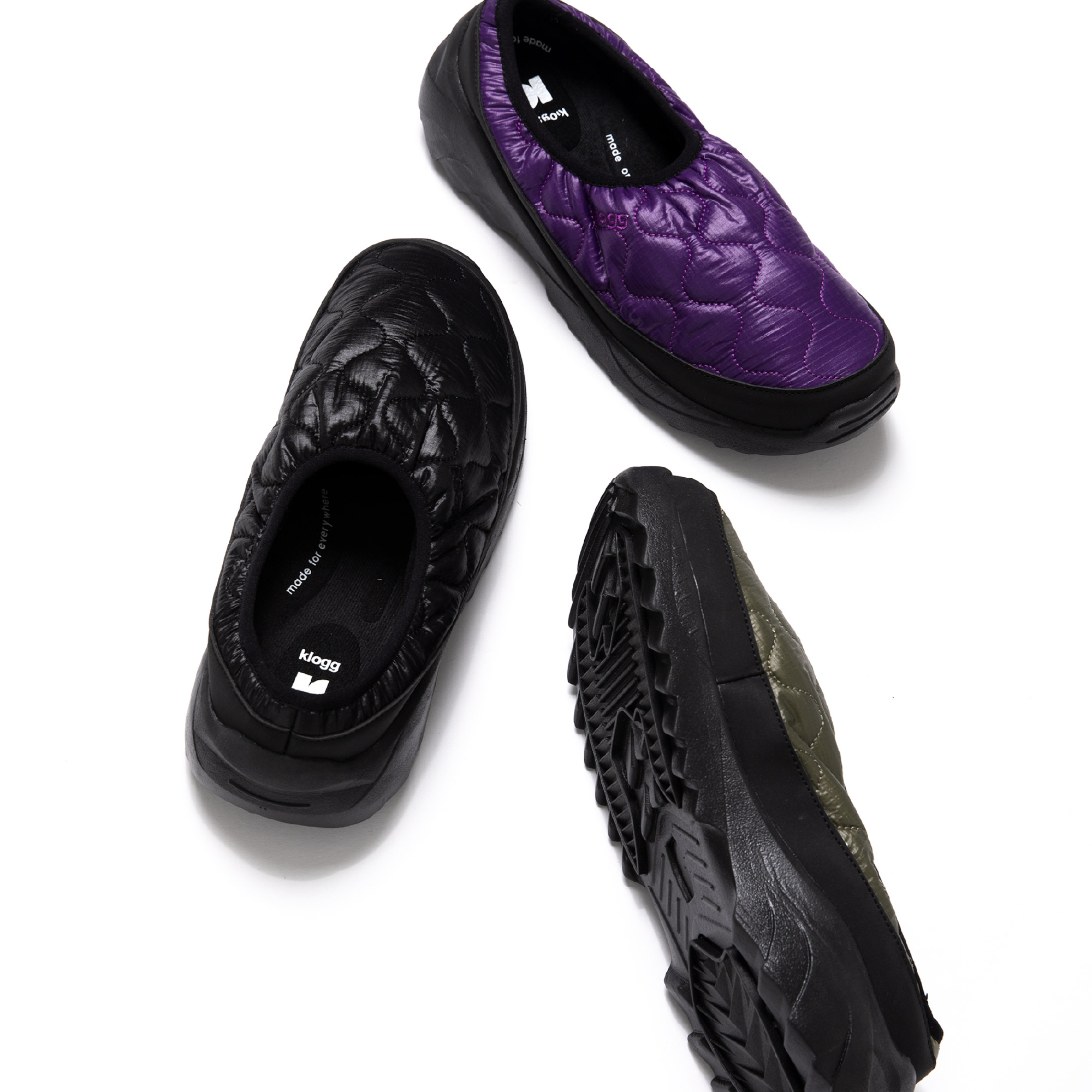 클로그 퍼피 목 올리브