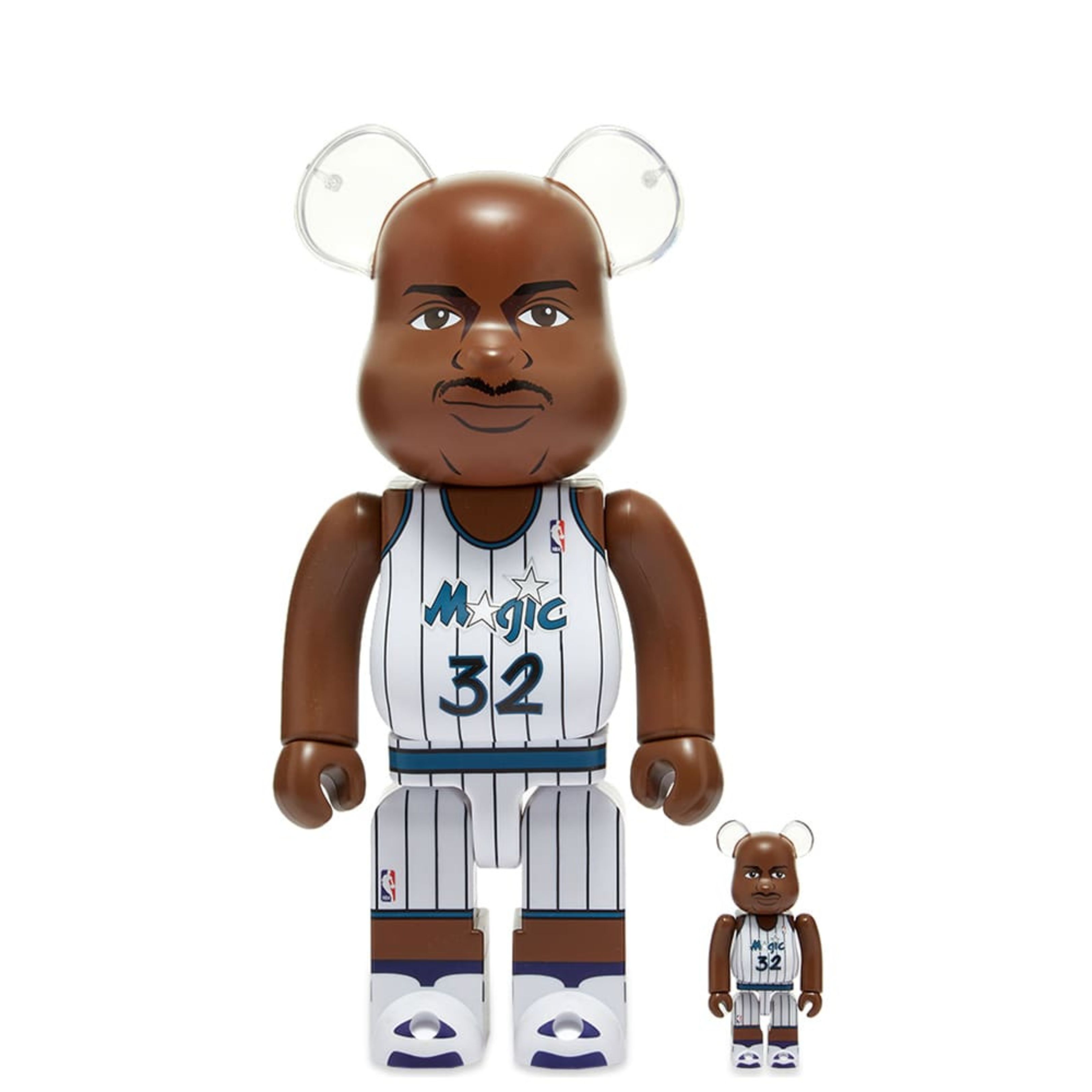 베어브릭 NBA 샤킬 오닐 올랜도 매직 100%&400% 세트