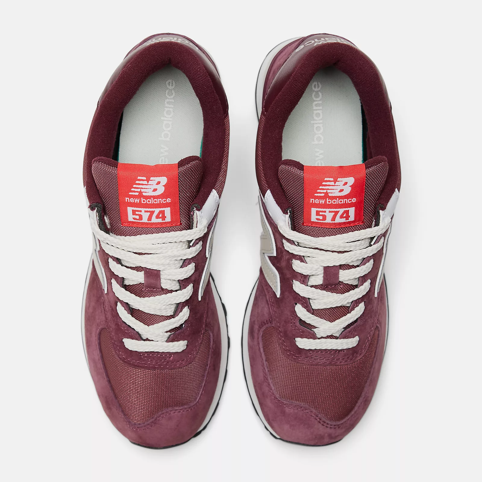 뉴발란스 574 마룬 그레이