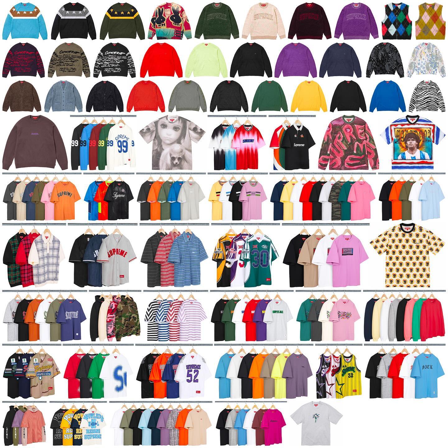 슈프림 24SS 룩북과 드롭 리스트에서 포착된 아이템 - 슈프라이즈 컬처